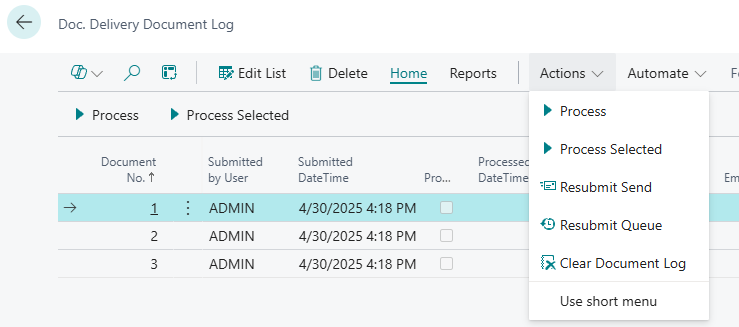 Clever Dynamics - Document Log